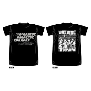 ガールズフィスト!!!! T-シャツ_Take Action!!!! Vol.3_04 黒 テイチクエンタテインメント オンラインショップ